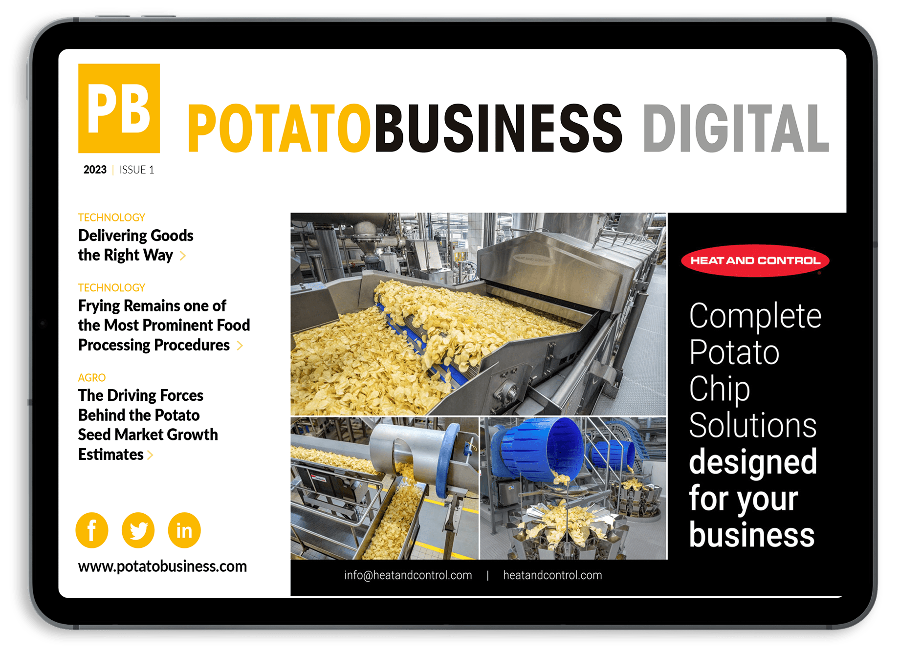 Potato Business – supporting the potato industry worldwide