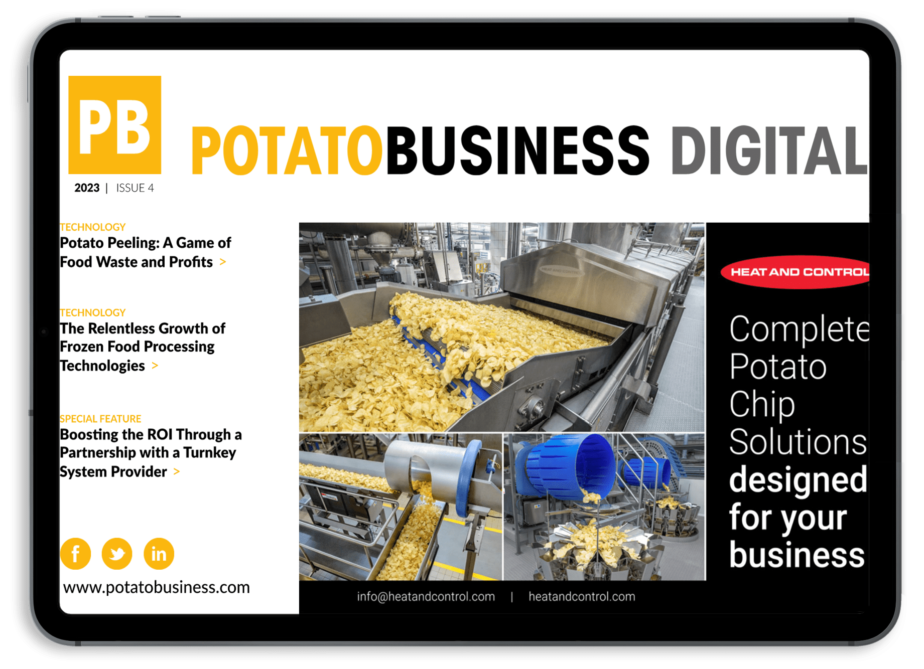 Potato Business – supporting the potato industry worldwide